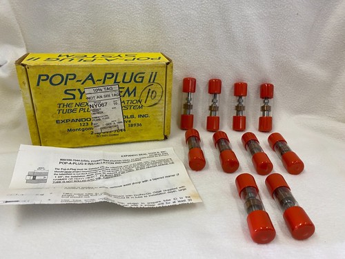 Pop-A-Plug II 2 Two P2-760-NQA Qty 10 Plugs Only No Tools | eBay