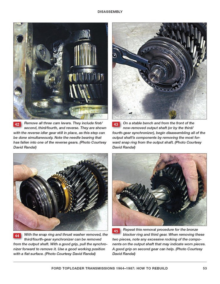 Ford Toploader Transmissions 1964-1973 How to Rebuild manual book | eBay