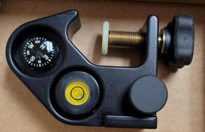 SECO GPS Pole Clamp Bracket Data Collector Quick Release Vial Compass ...