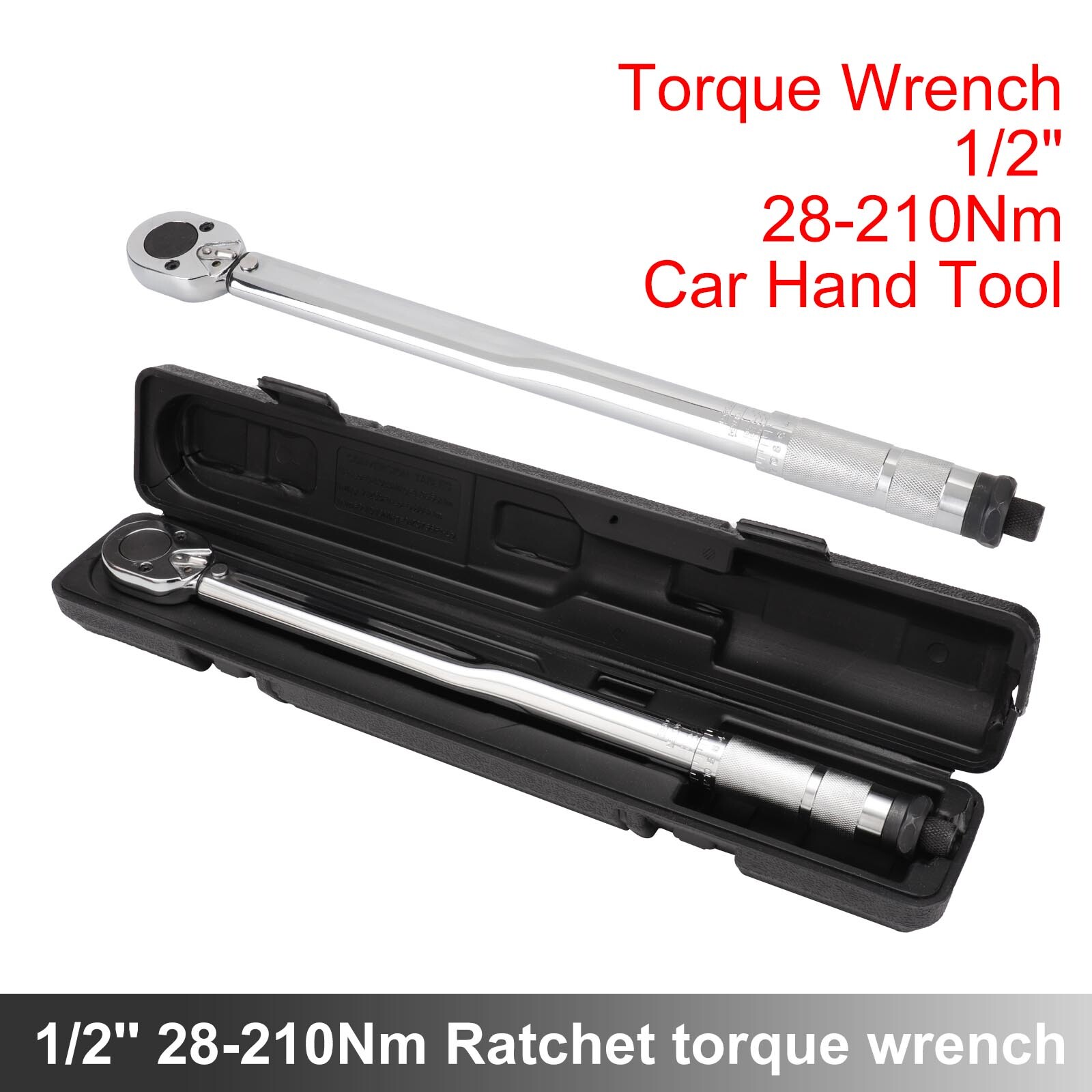 Autojack Ratchet 1/2" Torque Wrench 28-210Nm Drive with Extension in ...