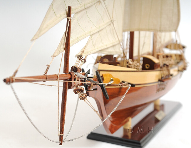 35 Inch Harvey wooden Ship Boat Model replica | eBay
