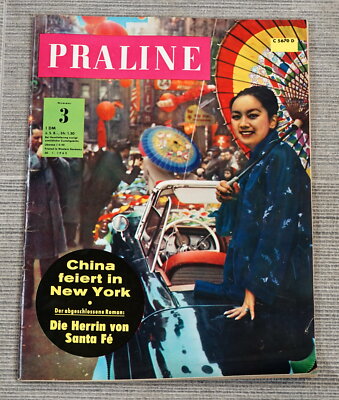 Praline Nr. 3 Zeitschrift 30.1.1962 Reise Wissen Mode Wohnen Rezepte ...