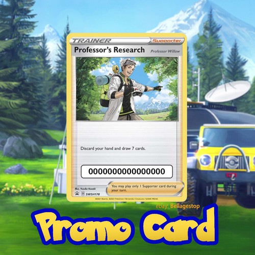 Professor's Research (Professor Willow) Promo Card & Code In-hand | eBay UK