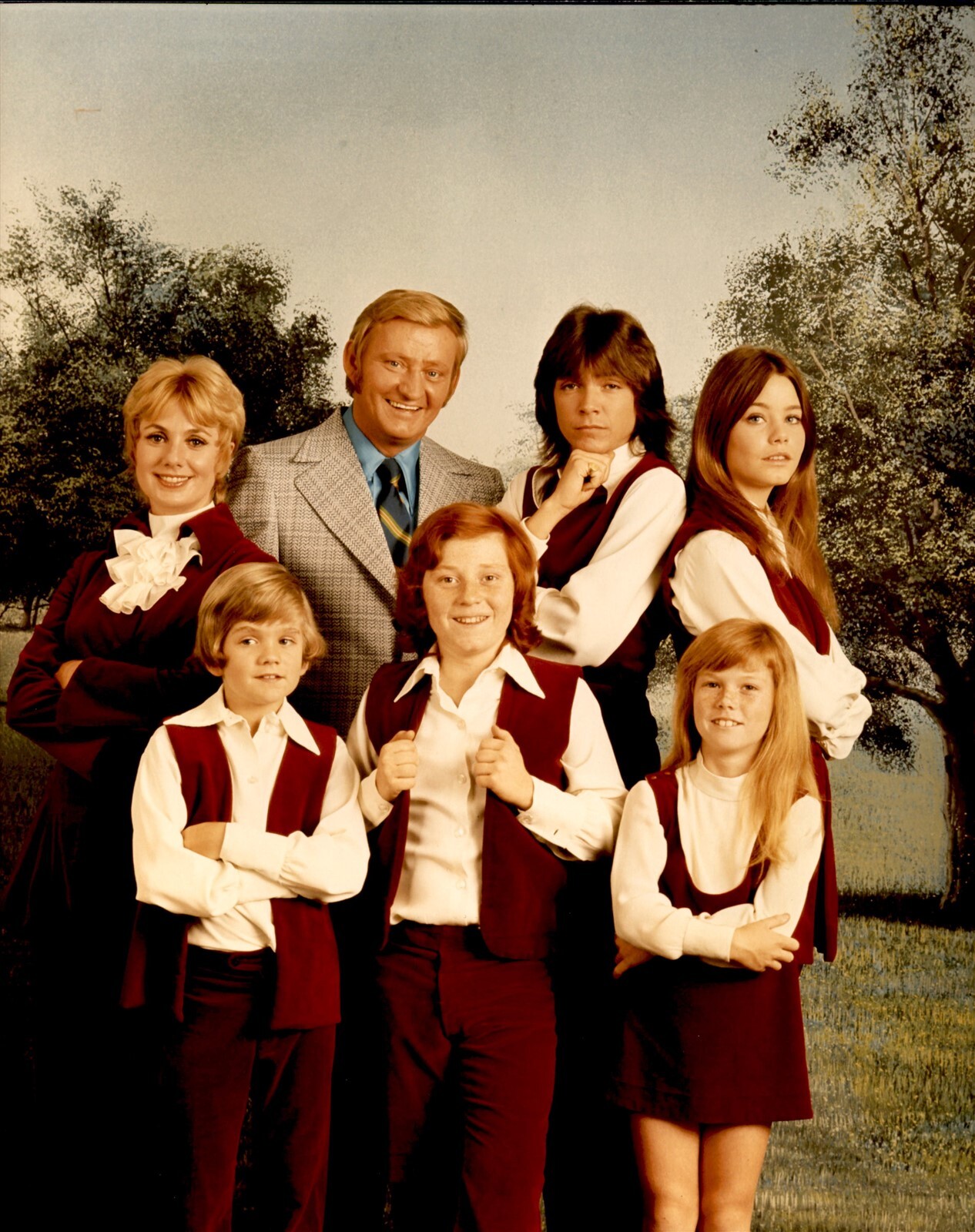 BR8 Rare TV Vtg Color Photo PARTRIDGE FAMILY Shirley Jones Danny ...
