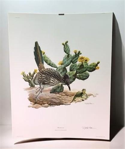 Richard Sloan, Roadrunner, Signed Print, 28x22, Wade Collection, Plate ...