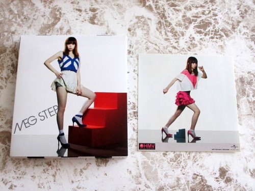 MEG STEP 1st Press Limited Edition Japan CD+DVD+Sticker UPCH-9426 | eBay
