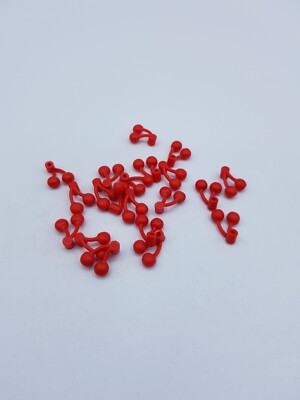 LEGO LOT 20 X CHERRY CERISE ROUGE REF 18660 / 6100565 *NEUF* | eBay