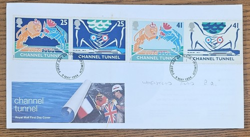 GB 1994 CHANNEL TUNNEL First Day Cover. Postmark from Ipswich. | eBay