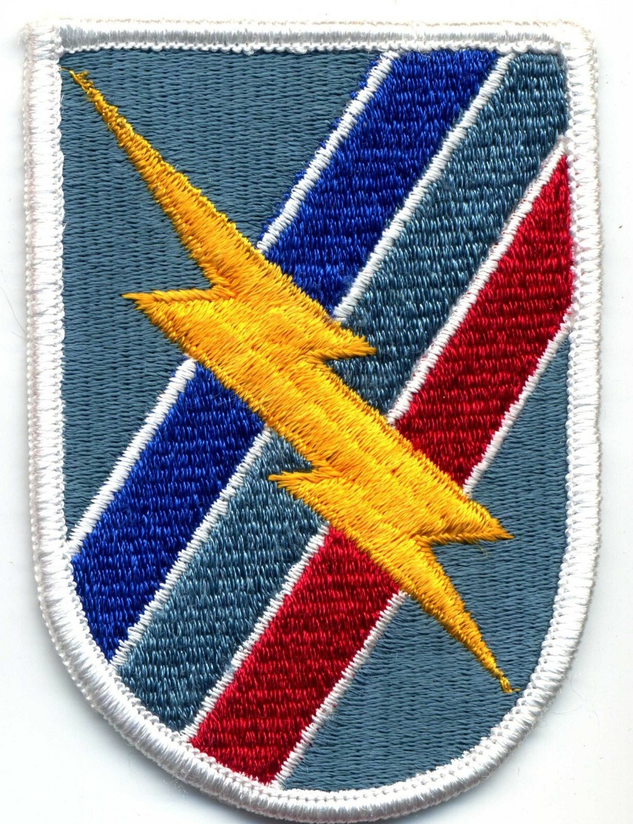 New Never Used Us Army 48th Infantry Brigade Shoulder