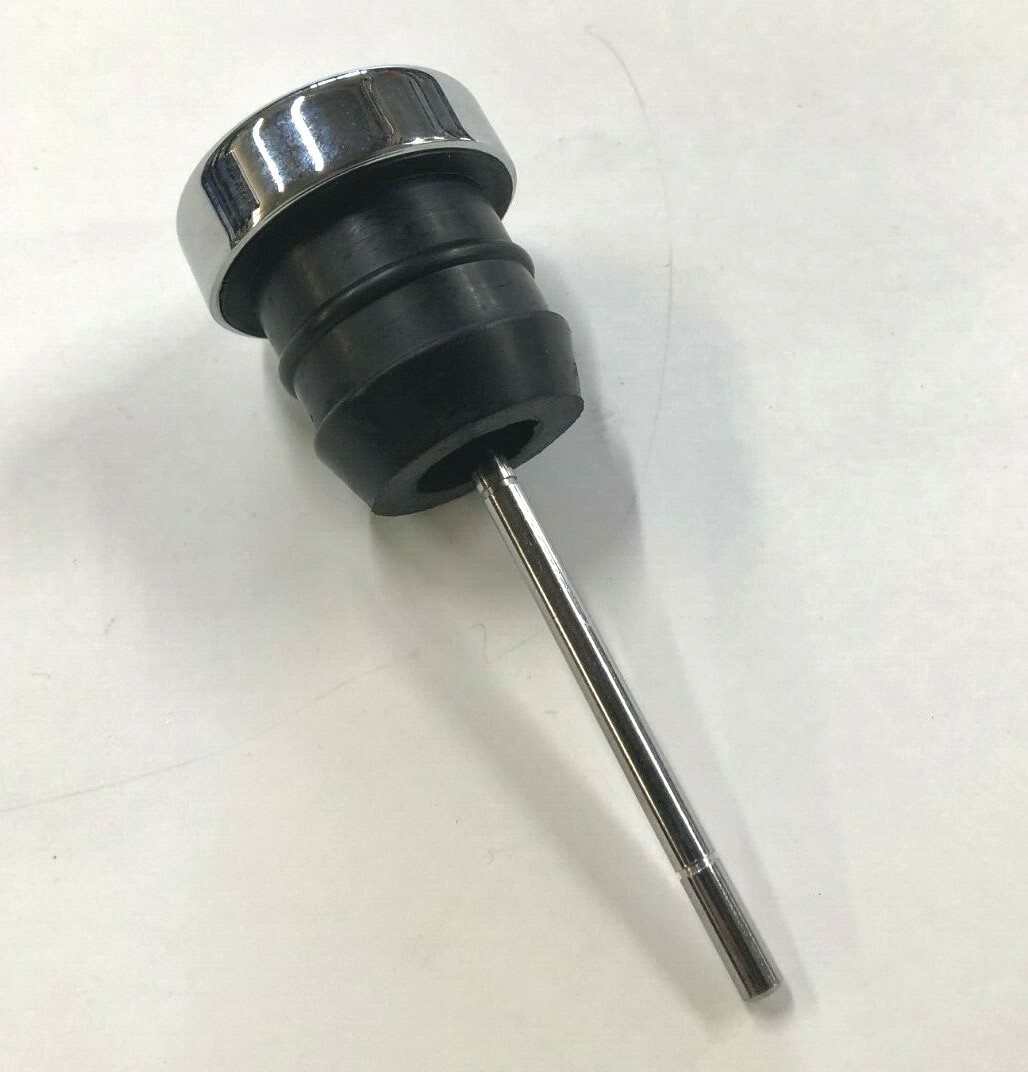 Chrome Oil Tank Plug Cap Dipstick Harley Softail 84-99 Sportster 82-03 ...