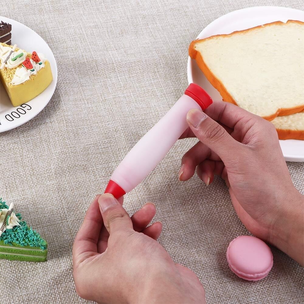 Decorating Tool Baking Cake Icing Pen Piping Nozzles Writing Mounting ...