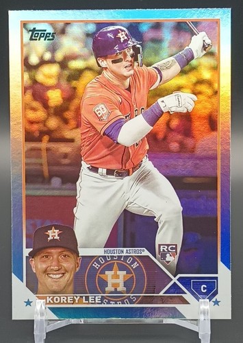 2023 Topps Series One Baseball #90 Korey Lee Rainbow Foil Houston ...