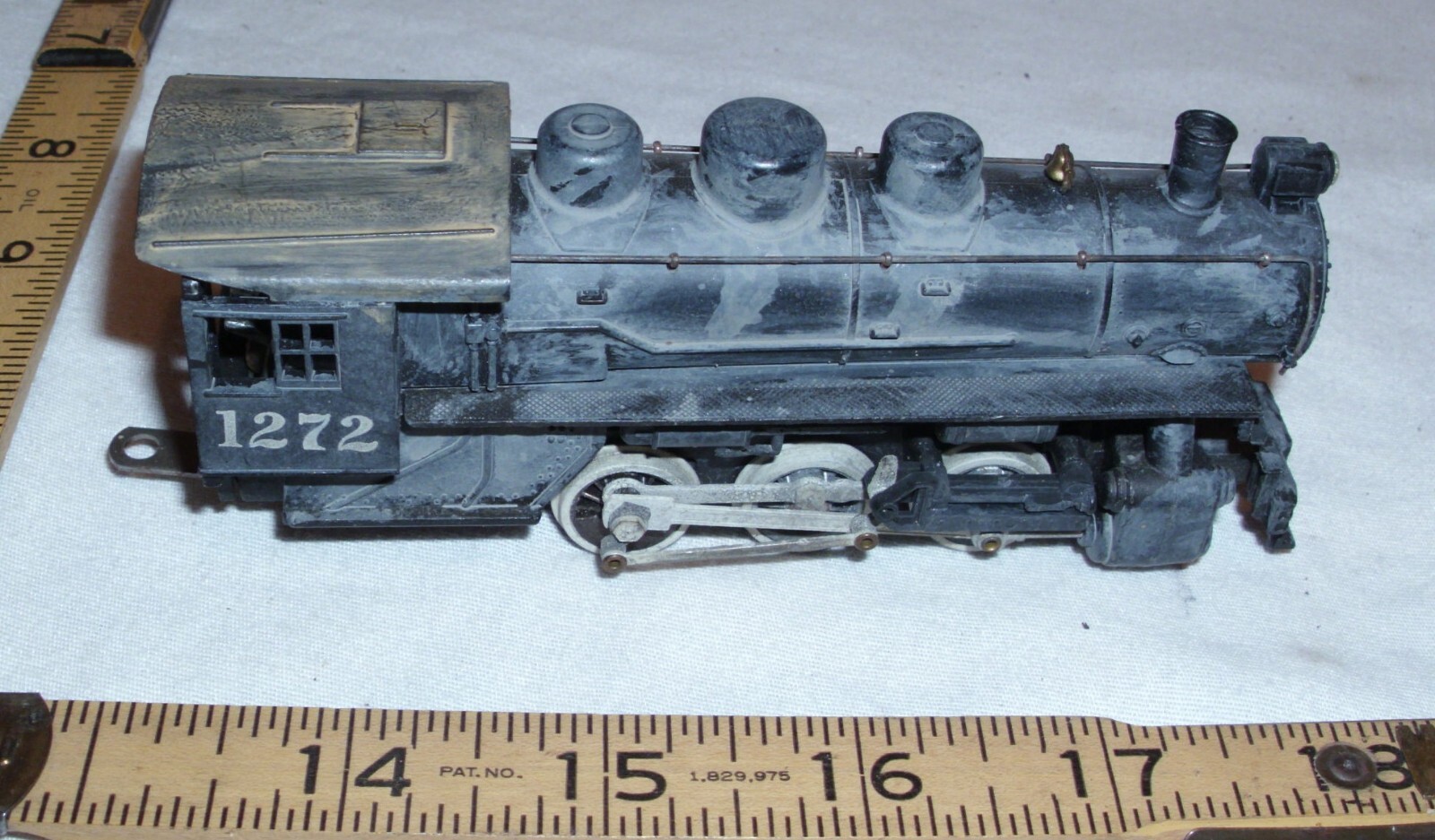 AHM #1272 STEAM LOCOMOTIVE 0-6-0 ENGINE HO METAL BODY | eBay