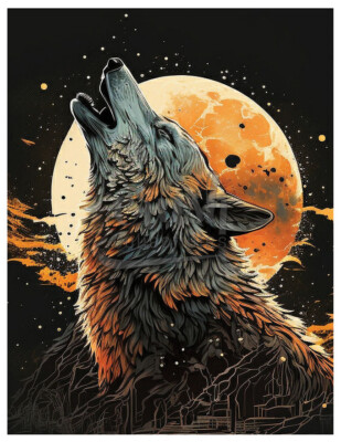 Museum of Fantasy Art Print Series: Moonlight Call 8x11 Poster Print ...