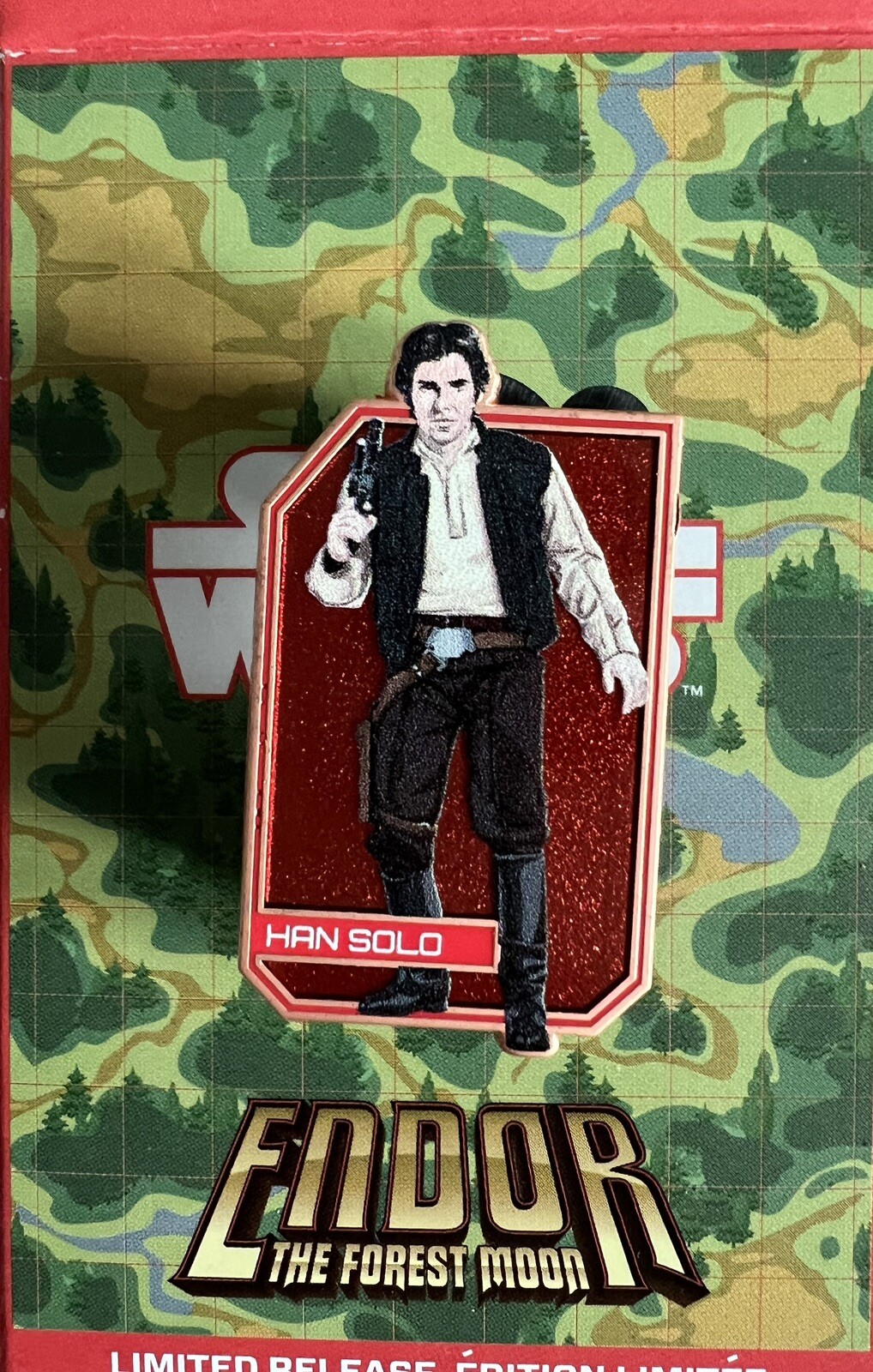 2023 Disney Parks Star Wars Endor Mystery Box Pin Han Solo Only | eBay