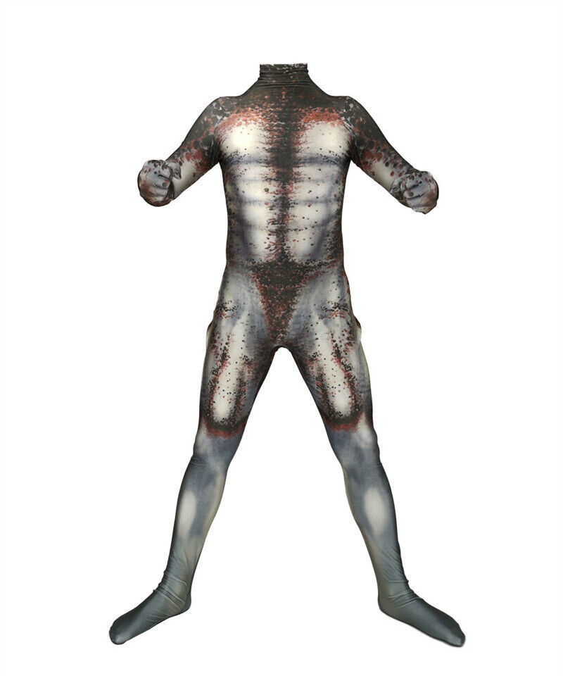 Cosplay Aliens.vs.Predator Adult/kids Jumpsuit Predator Cosplay Costume ...
