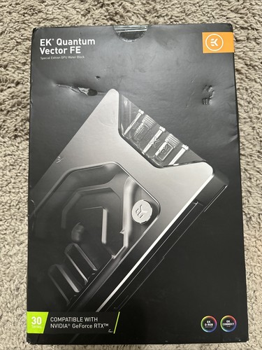 New EK-Quantum Vector FE RTX 3090 D-RGB Active Backplate - Black SE | eBay