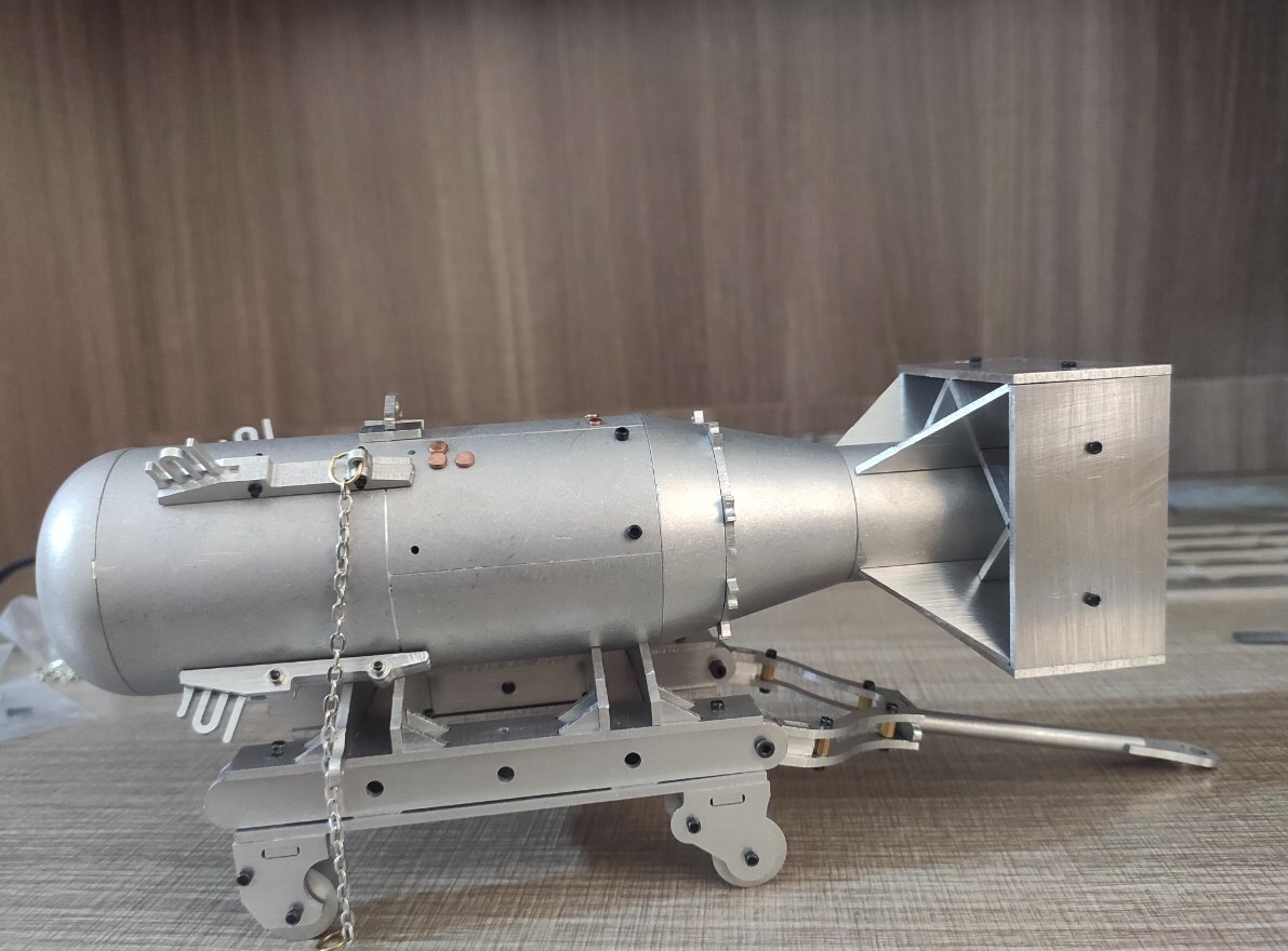 Little Boy Atom Bomb On This Day (August 6th) In 1945, A Nuclear Bomb
