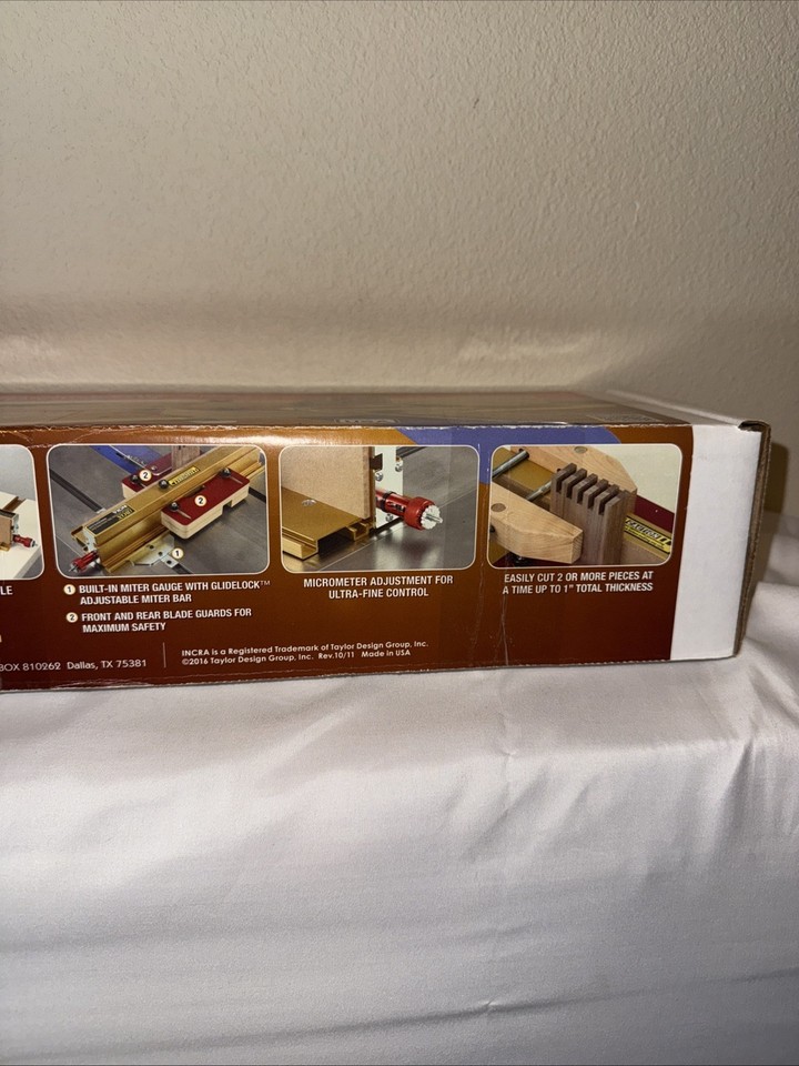 INCRA I-BOX Jig for Box Joints For Table Saw & Router Table Made In USA ...