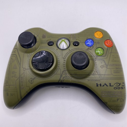 Xbox 360 Halo 3 ODST Limited Edition Wireless Controller Tested No ...