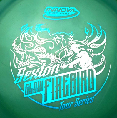 Innova 2015 Nate Sexton Glow Firebird Very Rare Blue Rainbow Foil 175g ...