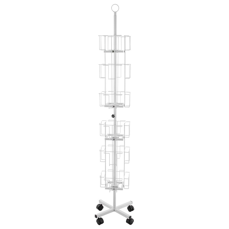 6tier24 Pocket Rotating Greeting Card Rack Post Card Rack Pocket ...