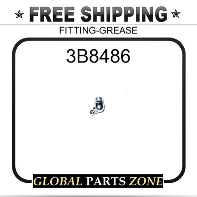 3B8486 - FITTING-GREASE for Caterpillar (CAT) | eBay