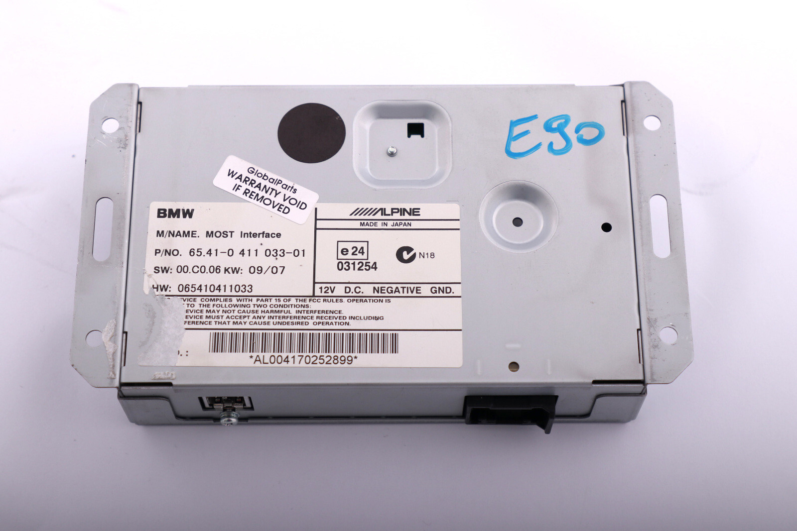 iPod Most Interface BMW E60 E65 E81 E87 E90 Module Alpine 0411033 | eBay UK