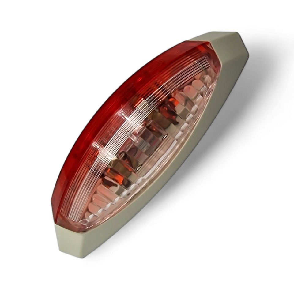 HELLA Red & White Side Marker Light/lamp LEFT SIDE Chausson Motorhome ...