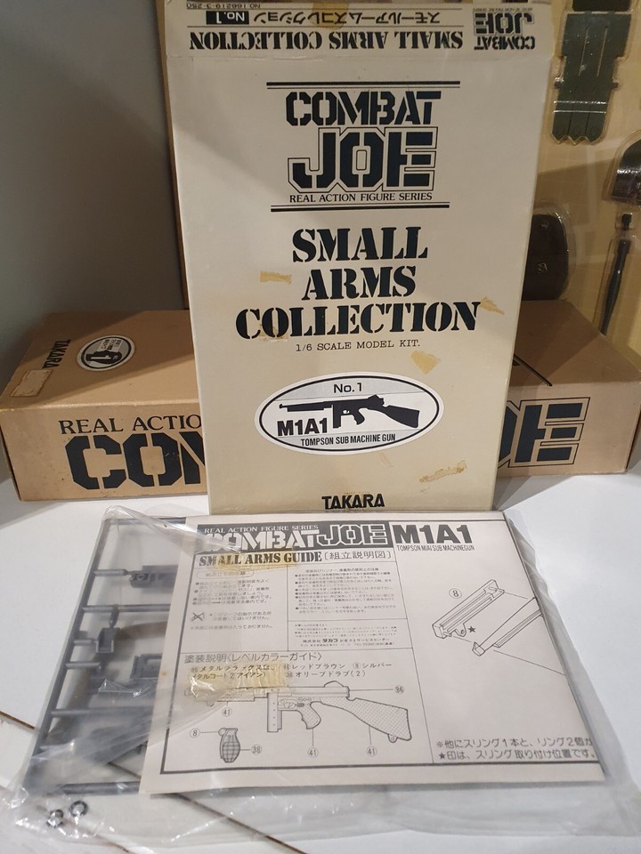 Gi Joe vintage 1964-84 Takara Combat Joe US Soldier Full Set, MIB | eBay