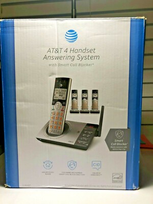 AT&T CL82407 4 Handset Phone System With Smart Call Blocker - FAST FREE ...