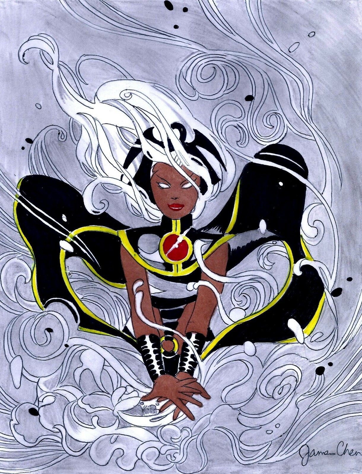Storm X Men Artwork