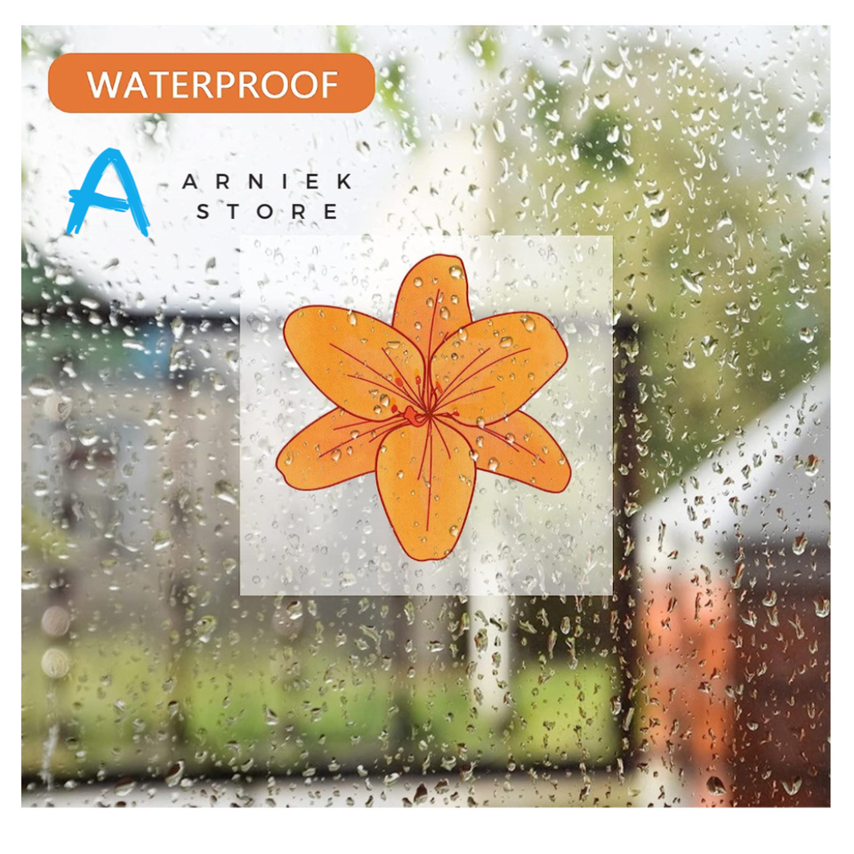 Flower Fly Trap Stickers Window Bug Catcher Insect Killer Sticky Paper ...