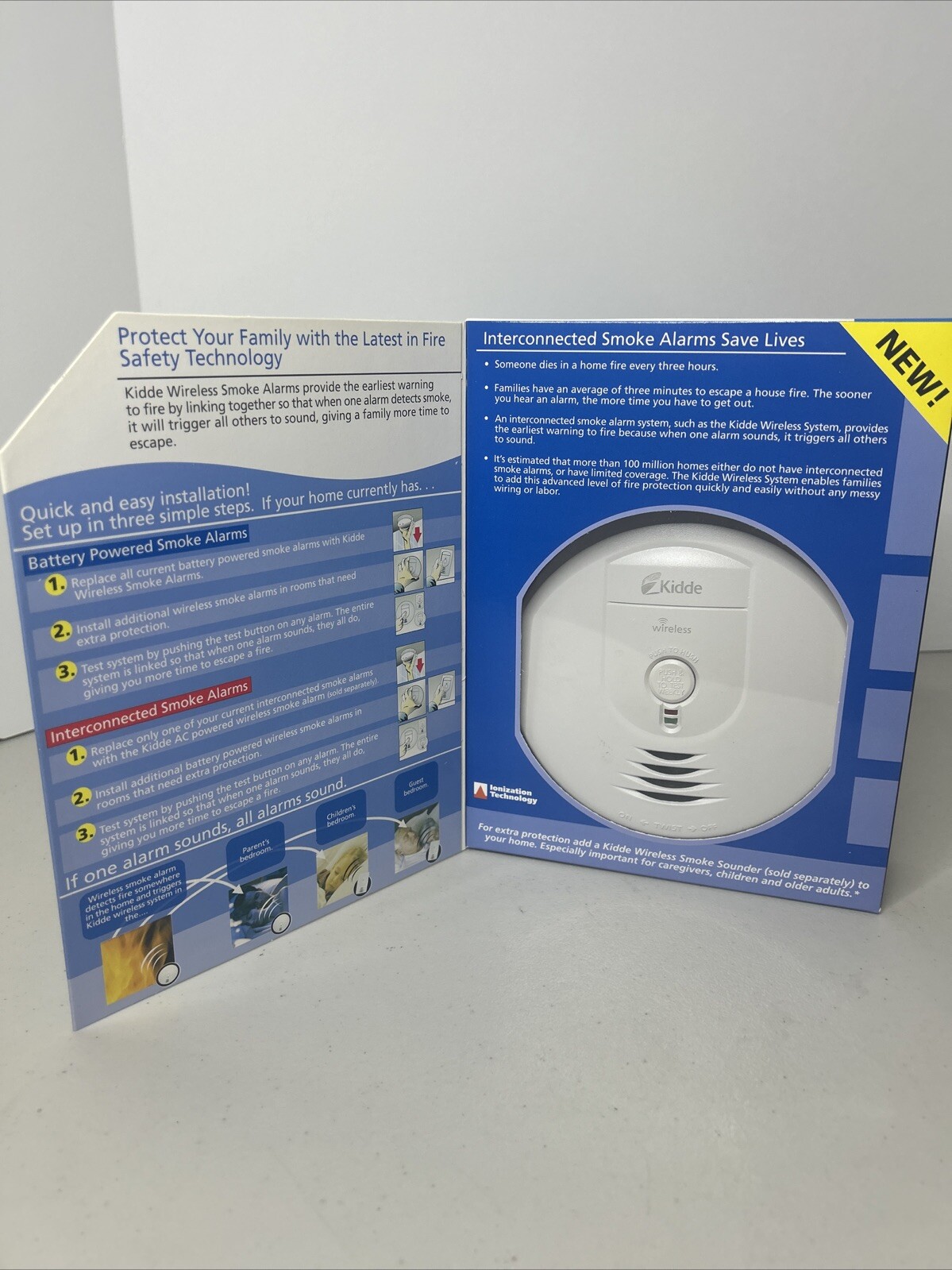 Kidde Wireless Smoke Alarm - RF-SM-DC for sale online | eBay