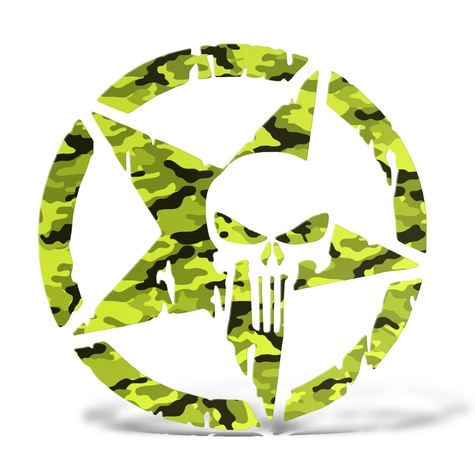 Sticker STELLA MILITARE ARMY TESCHIO Adesivo Decal Casco Auto Moto ...