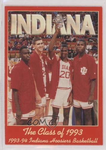 1993-94 Phipps Indiana Hoosiers Craig Reynolds Matt Nover Greg Graham ...