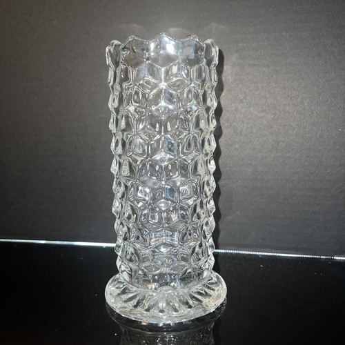 Straight Vase American Clear 8” by Fostoria | eBay