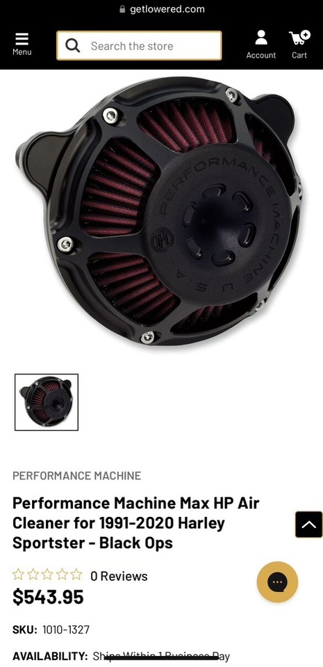 Harley Twin Cam Performance Machine Black Ops Air Cleaner | eBay