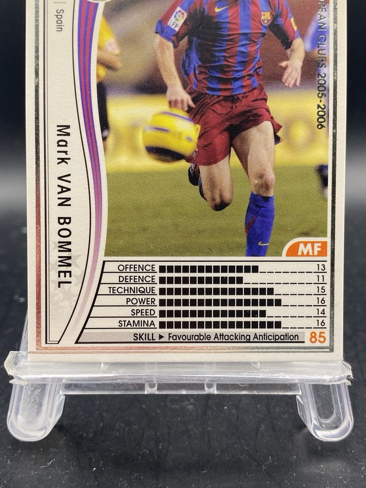 Mark Van Bommel Panini WCCF 2005-2006 FC Barcelona Regular Japanese ...