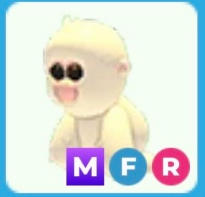 Snow Monkey | Mega Fly Ride | Adopt Me | Roblox | CHEAP +FAST DELIVERY ...