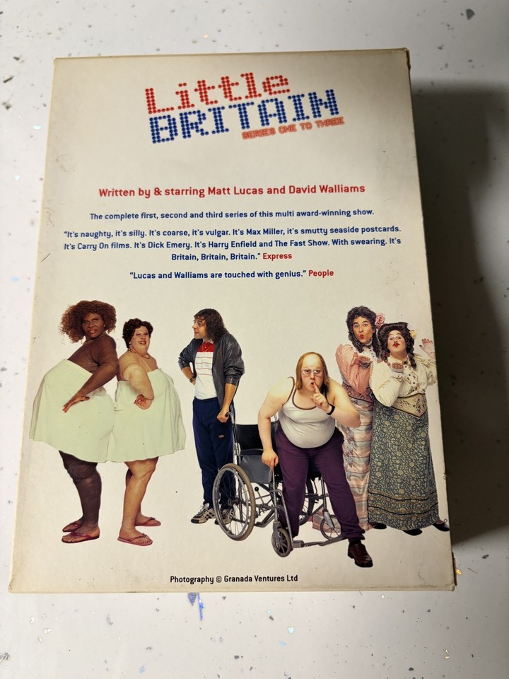 LITTLE BRITAIN : Series One To Three 1-3 Matt Lucas & David Walliams ...