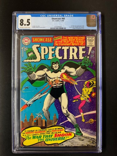 SHOWCASE #60 CGC 8.5 - 1st SA Spectre- EXCEL Colors/Registration -NEW ...