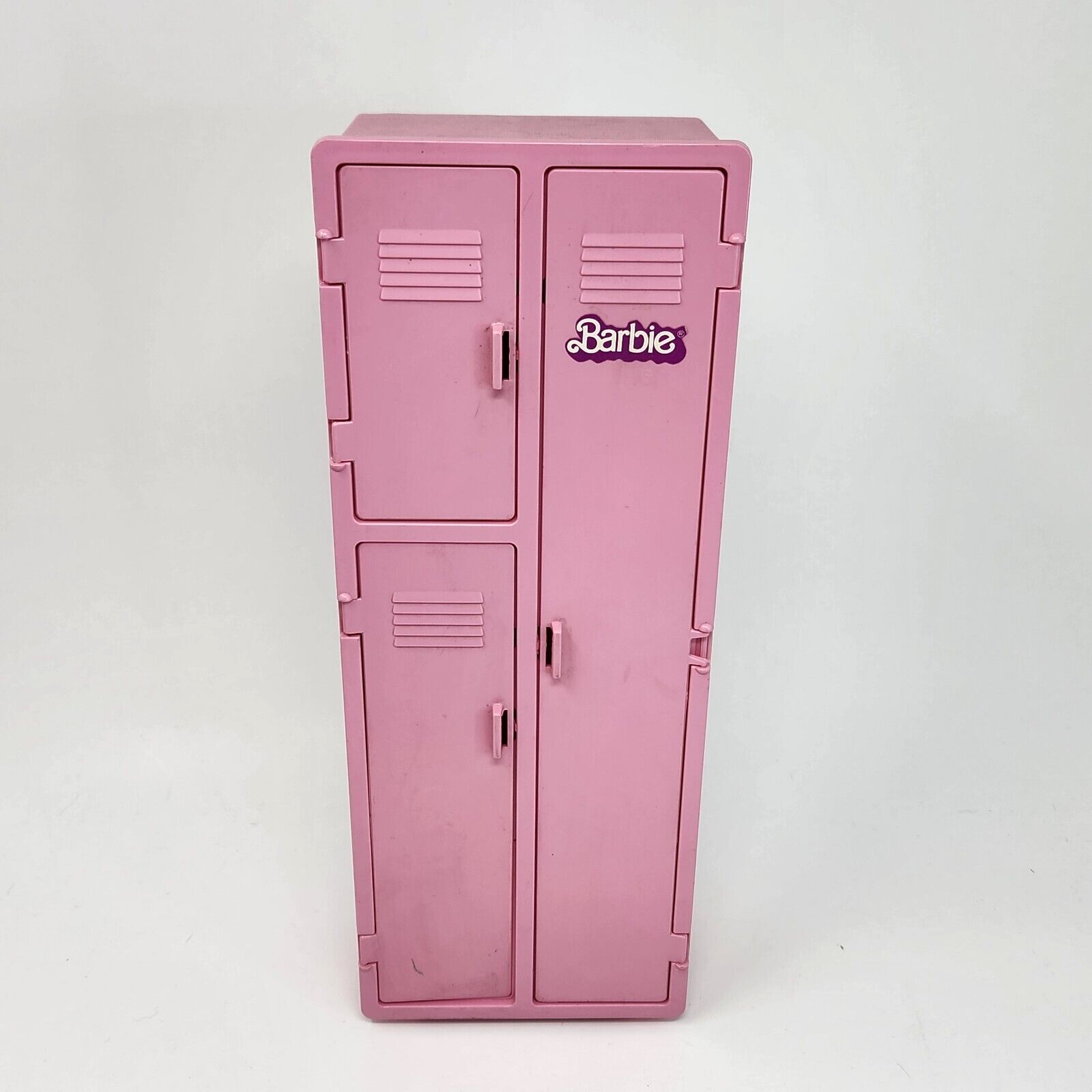 VINTAGE 1984 MATTEL BARBIE FITNESS CENTER GYM 7975 PINK LOCKER PLAYSET ...