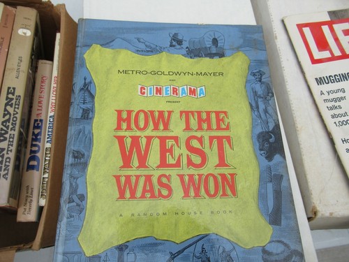 vintage Cinerama How the West Was Won book NICE | eBay