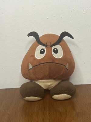 Super Mario Bros Goomba 6” Plush Toy Doll Stuffed Animal | eBay