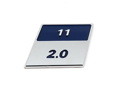 Genuine New FIAT 11 2.0 WING BADGE Side Emblem For Ducato Multijet Van ...