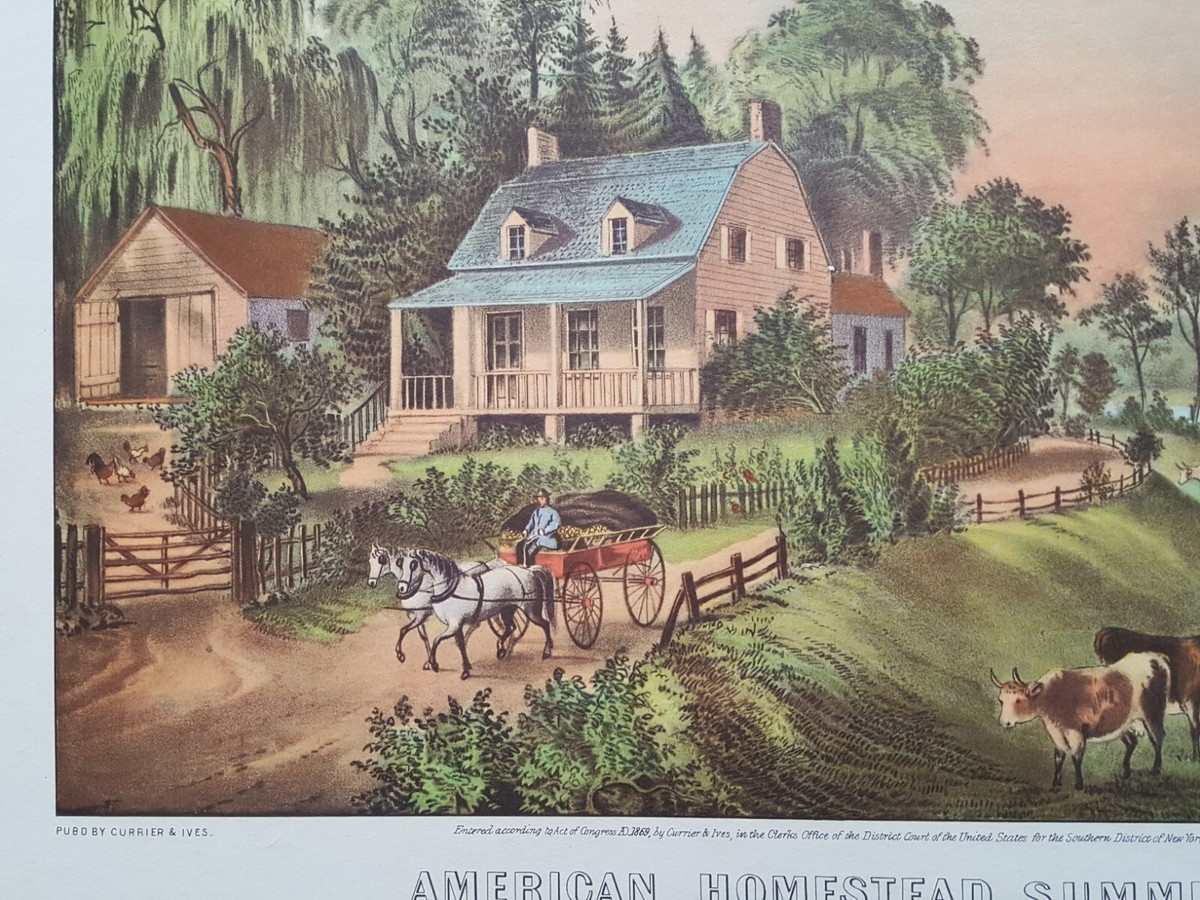 Early American Homestead House Style
