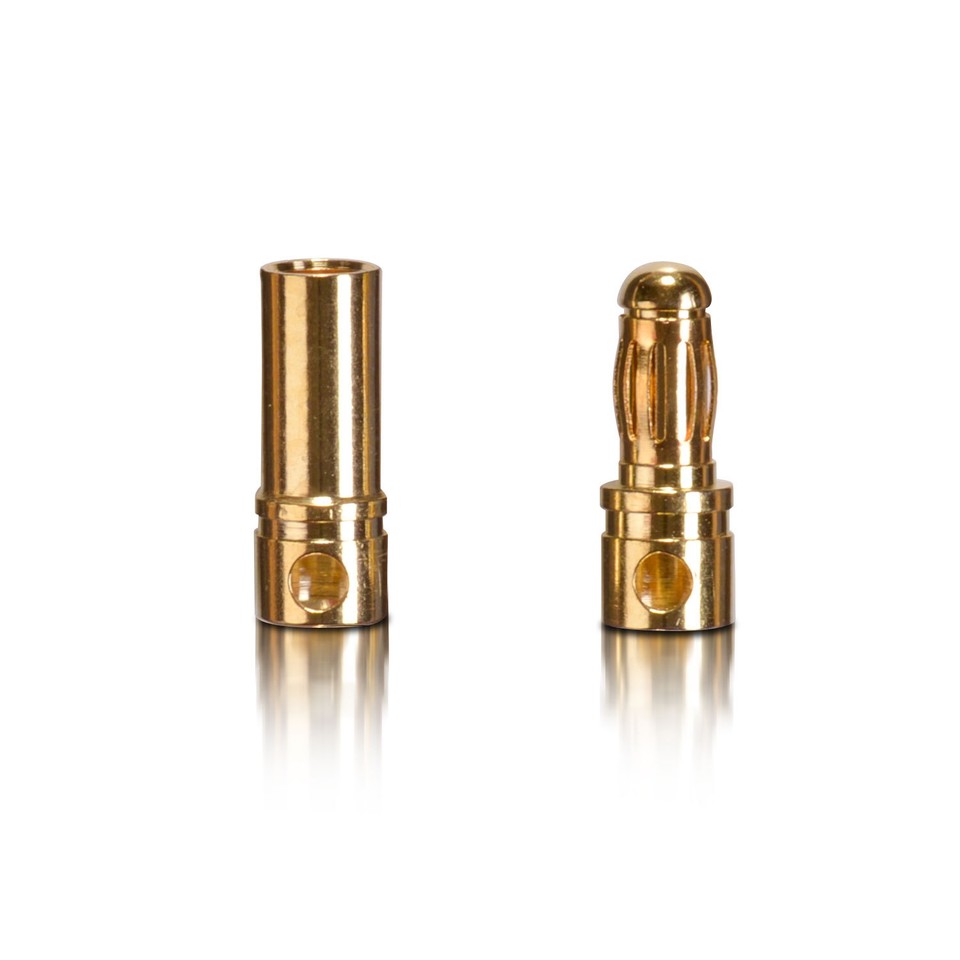 Contactos Chapados en Oro Conector Enchufe 3.5MM 10 Par partCore 100002 ...