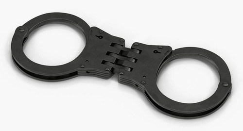 Professional Police Handcuffs Hinged Double Lock Pro-Cuff Speedcuff ...