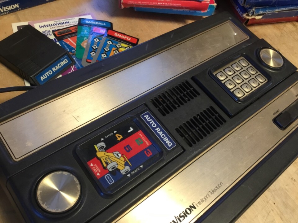 Intellivision Console w 18 Games, empty boxes, extras included, Model ...